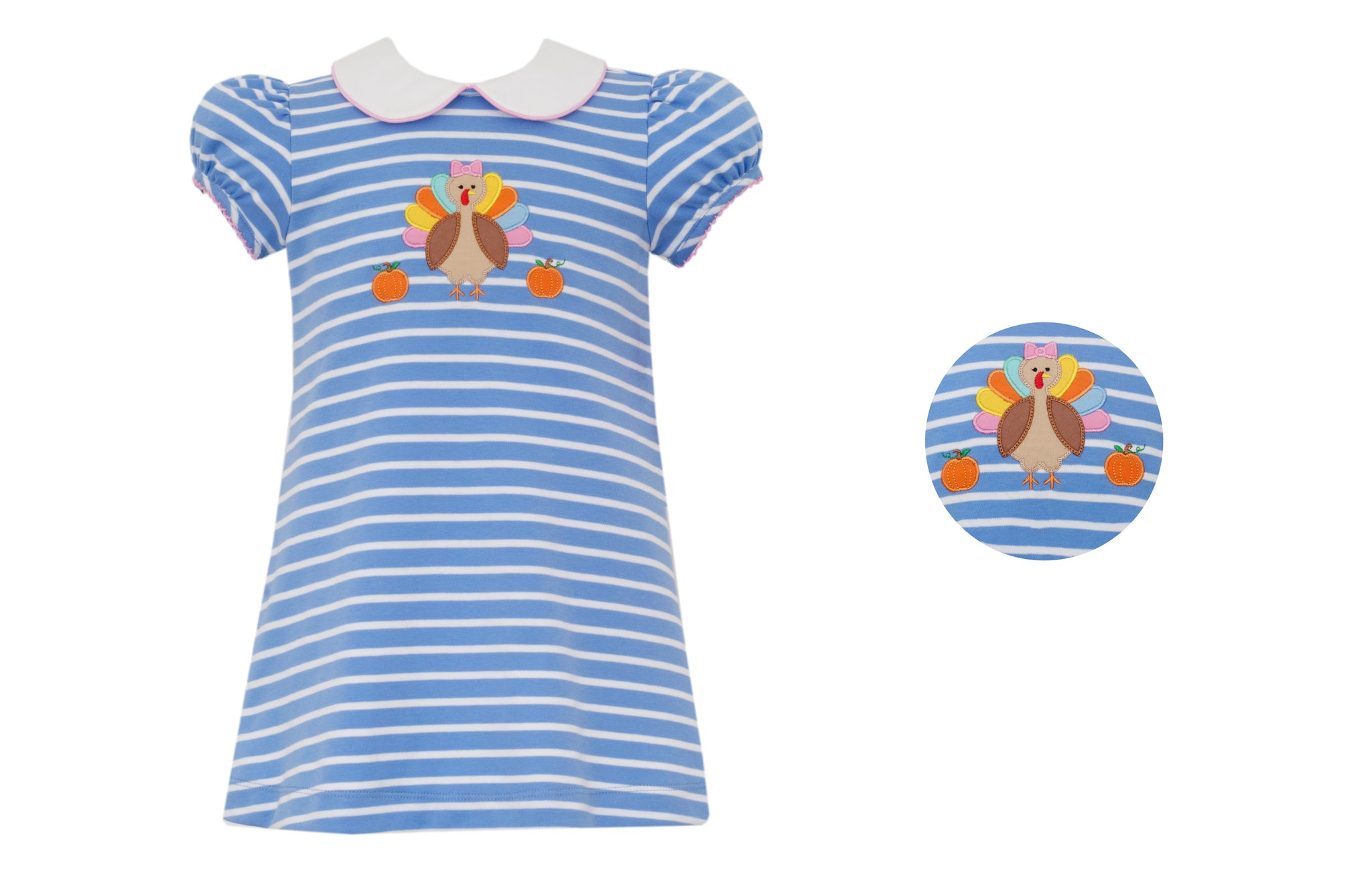 Turkey Blue Knit A Line Dress – Ellie B. Children's Boutique