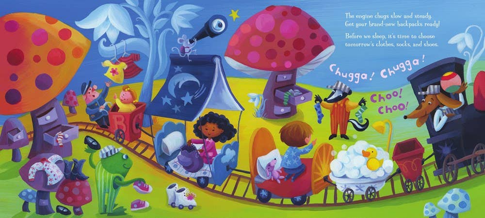 The Goodnight Train Ready for School Board Book : June Sobel – Ellie B ...
